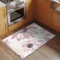 Area Rug 2x3ft Watercolor Blossom Pink Flower Area Rugs Washable Low ...