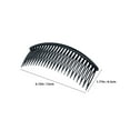 BESTYASH 48Pcs Black Plastic Hair Combs for Styling with Tightly Spaced ...