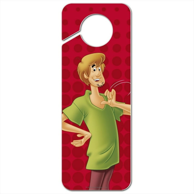 Scooby-Doo Shaggy Character Plastic Door Knob Hanger Sign - Walmart.com