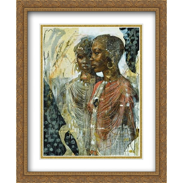 We Are Sisters 2x Matted 26x32 Large Gold Ornate Framed Art Print by ...
