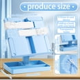 Angles Adjustable Textbook Stand Desktop ABS Reading Stand with Page ...