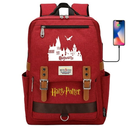 Harry Potter Backpack Teen Boy Junior High School Student Large ...