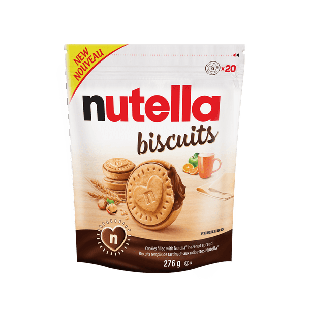 Nutella Biscuits T20x12, Nutella Biscuits- Golden-baked, crunchy ...