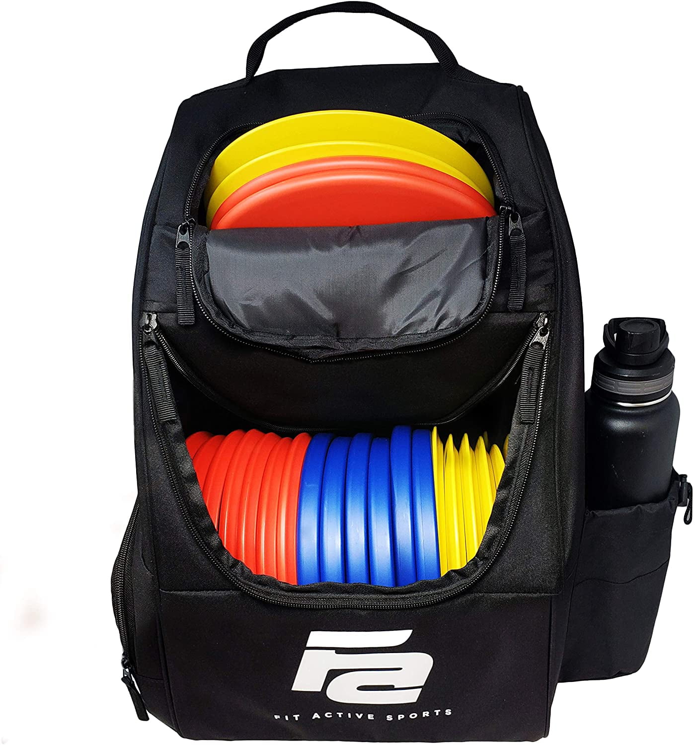Fit Active Sports Discs Golf Backpack | 28 Disc Capacity | Lightweight ...