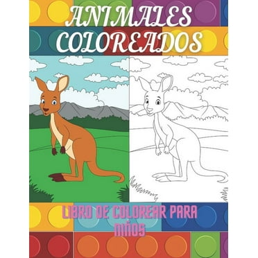 Cuadernos Para Colorear Niños: Animales de granja libro de colorear: Para niños de 4 a 8 años ...