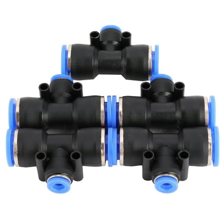 3 Way Air Fittings, Plastic Air Connector 3-Way Air Connector Quick ...