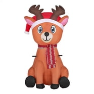 Airblown Inflatable Elf 4ft tall by Gemmy Industries - Walmart.com