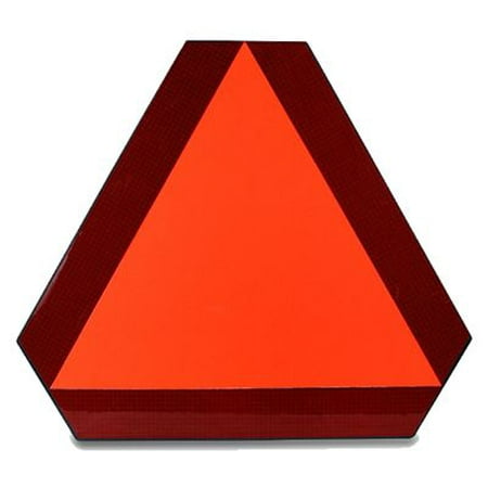 Smv Industries 2FP-CH "Slow Moving" Vehicle Sign, Decal - Walmart.com