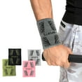 1 Pair Sweatbands Sports Basketball Wristband Sweat Tennis Wristbands ...
