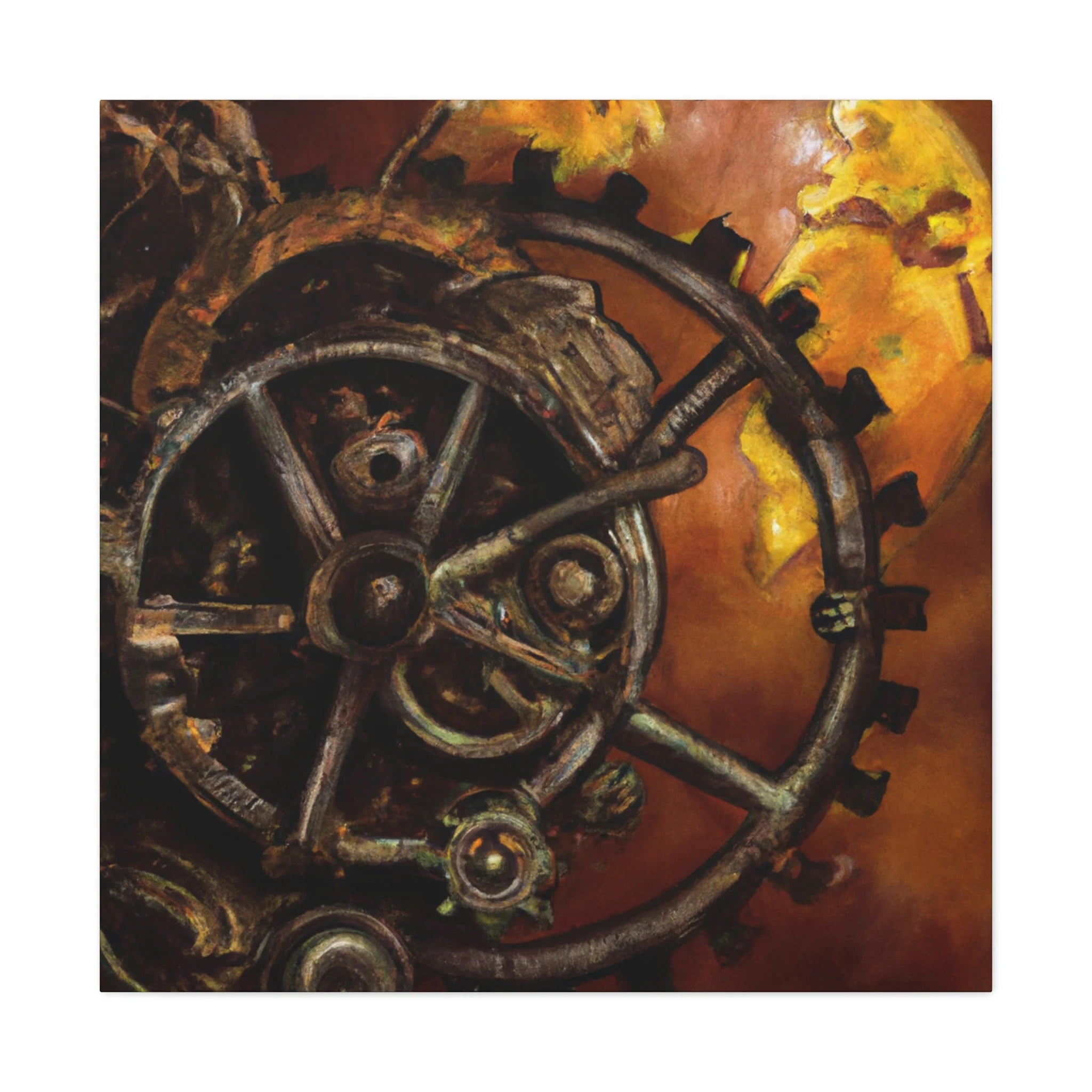 Earth's Steampunk Legacy - Canvas - Walmart.com
