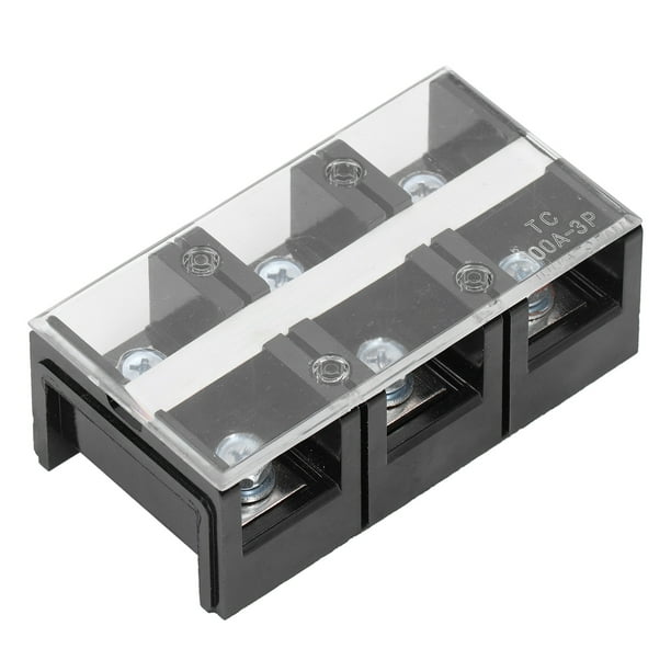 Terminal Block, Screw Terminals 100A Non Circuit Confusion Prevent ...