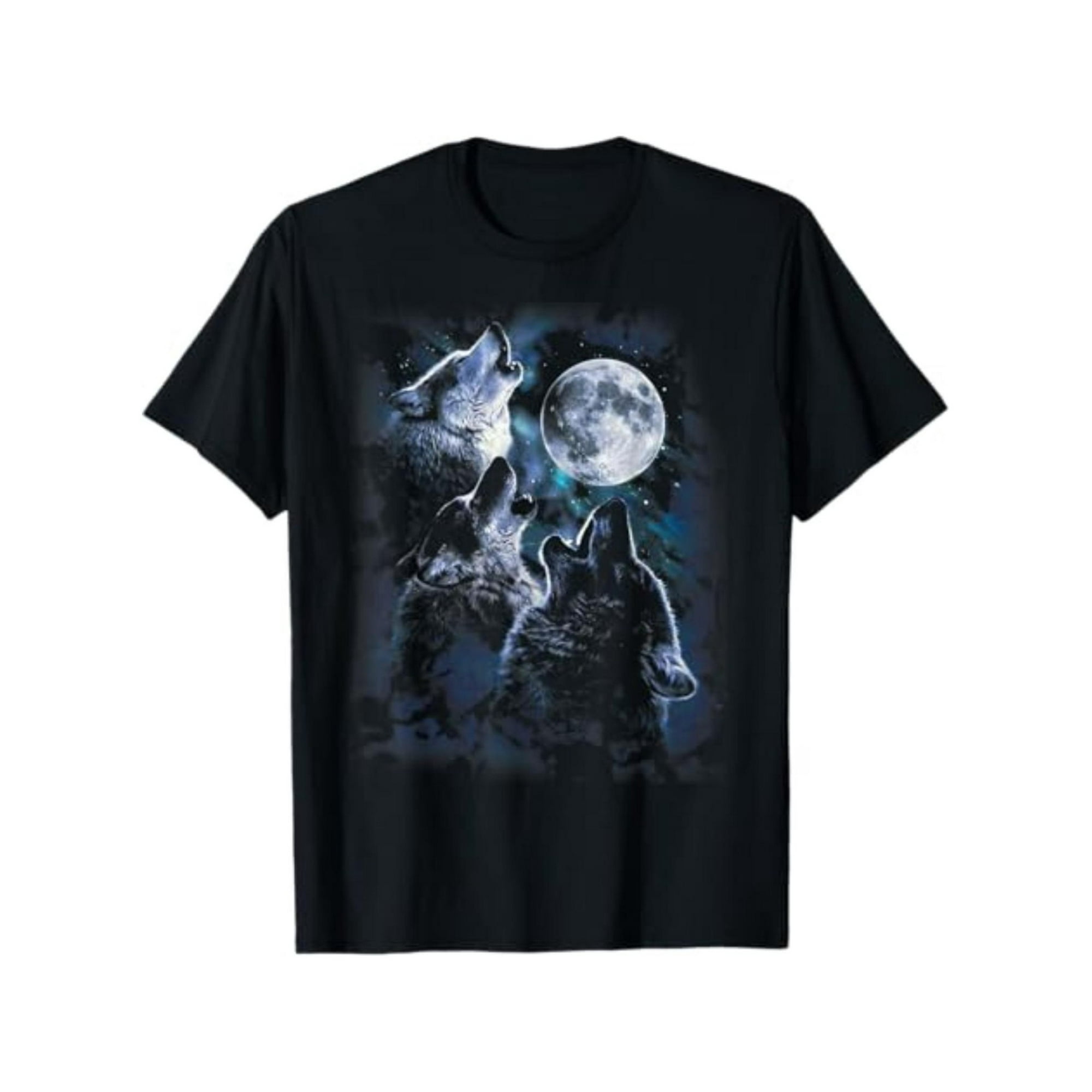 Click here for Generic Ootd T Shirt Wolf Howling At The Moon T-Sh... prices
