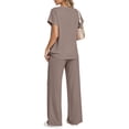 AzureSilk Women's Summer 2 Piece Matching Lounge Sets Short Sleeve ...