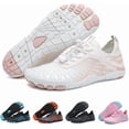 Unisex Barefoot Water Shoes, Wide Toe Box Zero-Drop Hiking and Swimming ...
