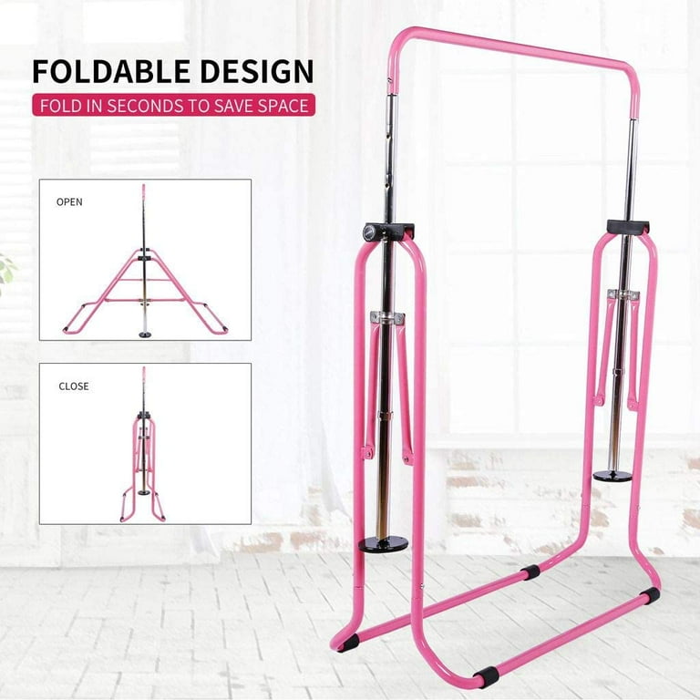 Adjustable Foldable Home Kip Bar For Kids Training Adjustable Kids ...