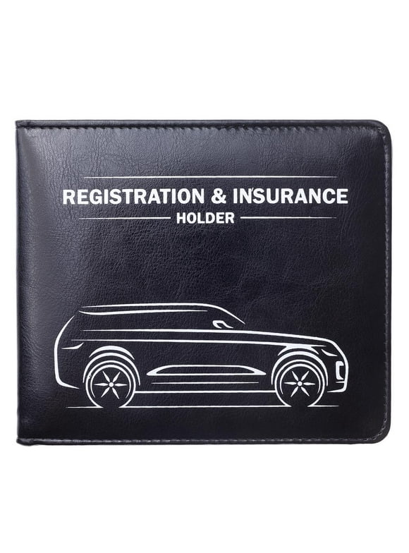 Registration Insurance Card Holder
