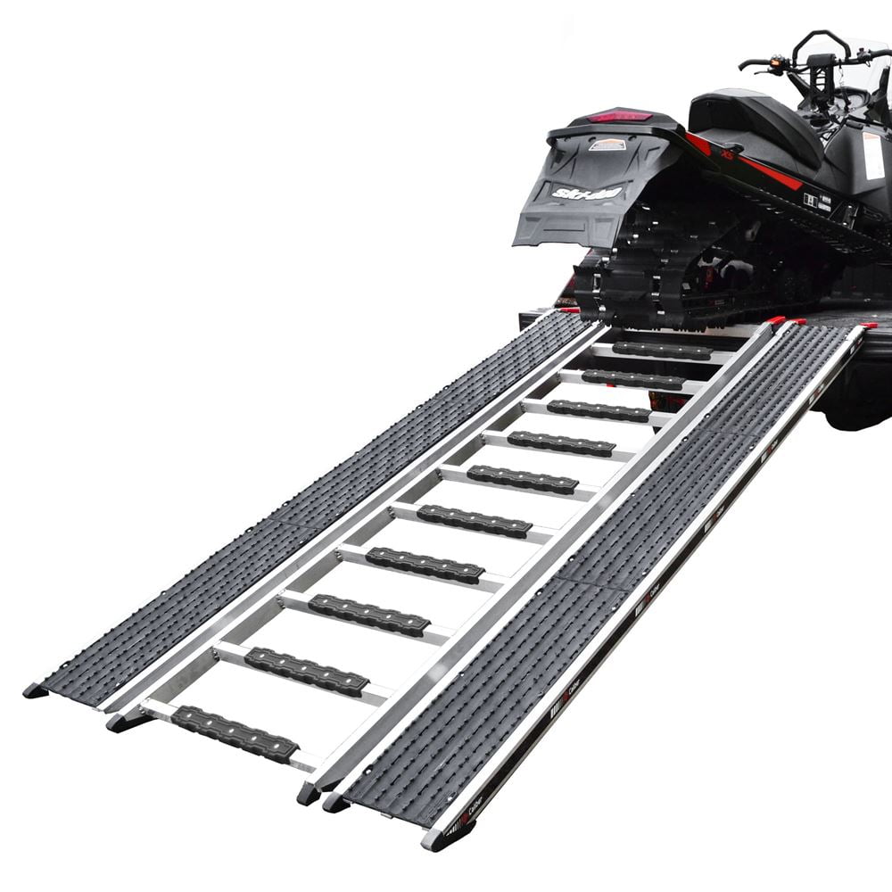 90" Caliber Ramp PRO Snowmobile ATV Loading Ramp with Stud Protectors ...