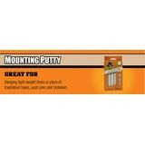 Gorilla Mounting Putty, Natural Tan Color, 168 Pre-Cut Squares ...