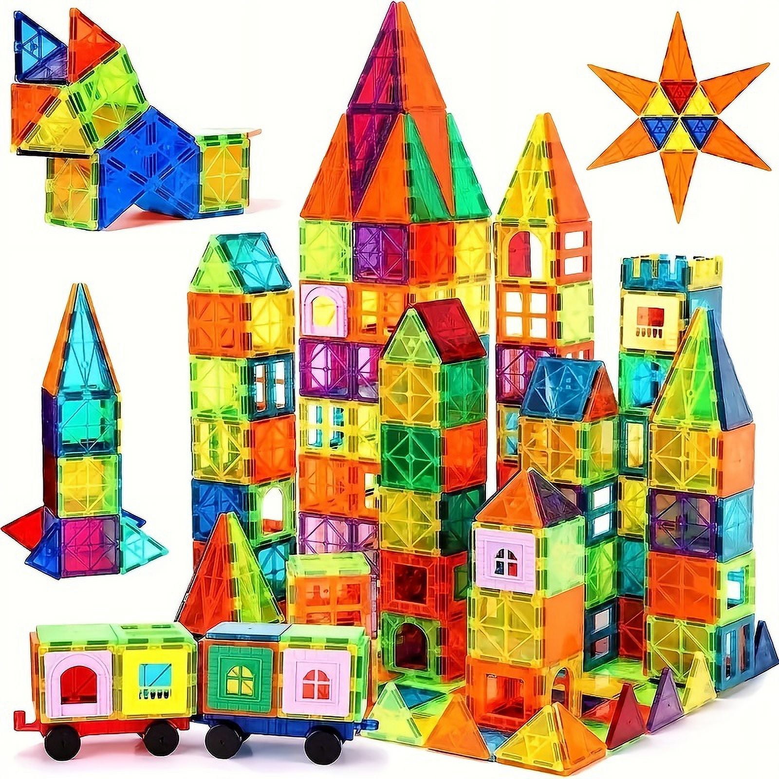 Click here for Grm 61 Pieces Of Popular Magnetic Tile Building Bl... prices