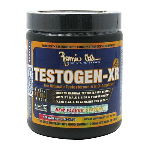 Ronnie Coleman Signature Series Testogen-XR, Strawberry Lemonade, 30 ...