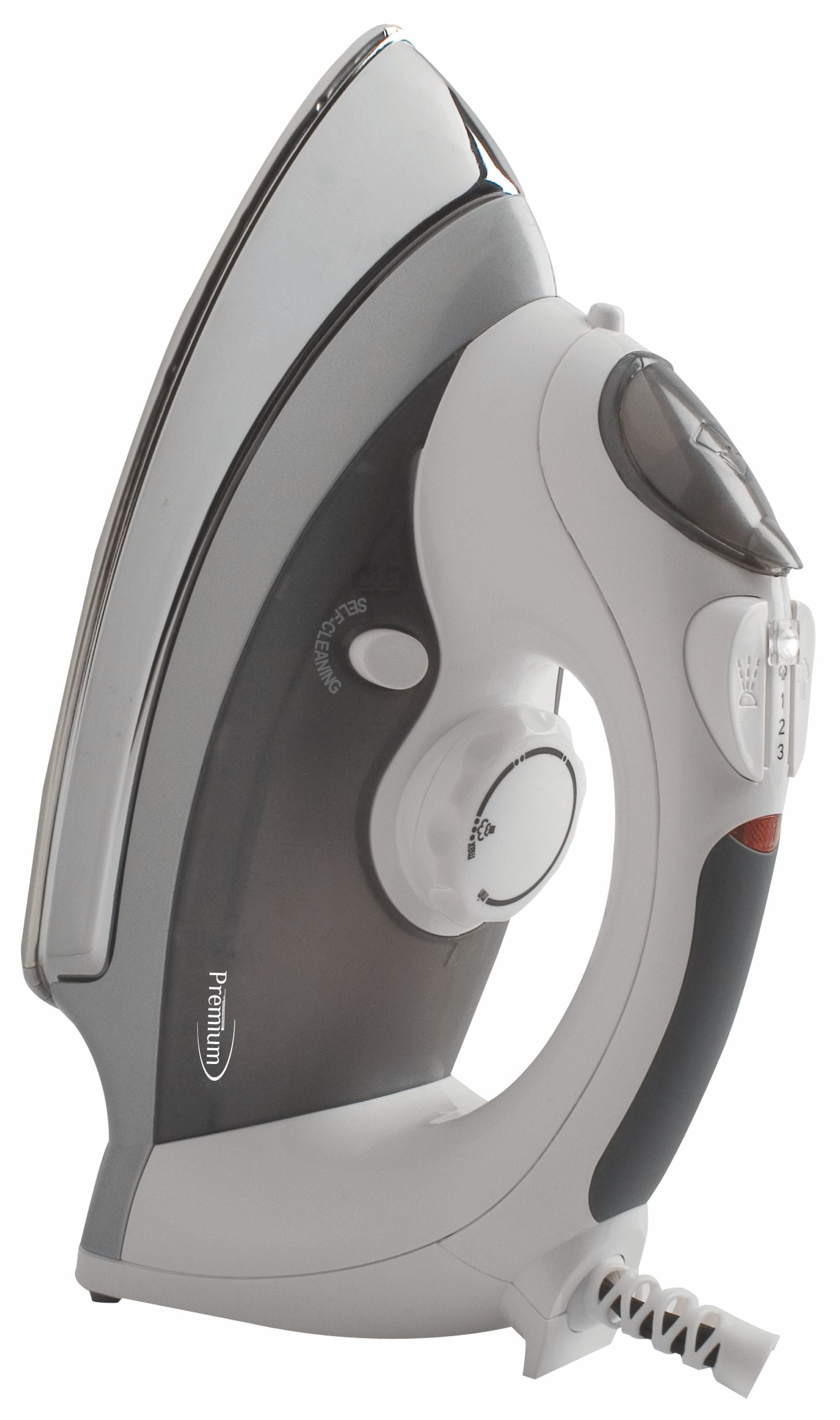 Deluxe Steam and Dry Iron with Ergonomic Handle - Walmart.com