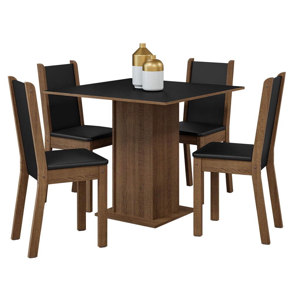 Juego de Comedor con Mesa y 4 Sillas Madesa Briana MN | Bodega Aurrera ...