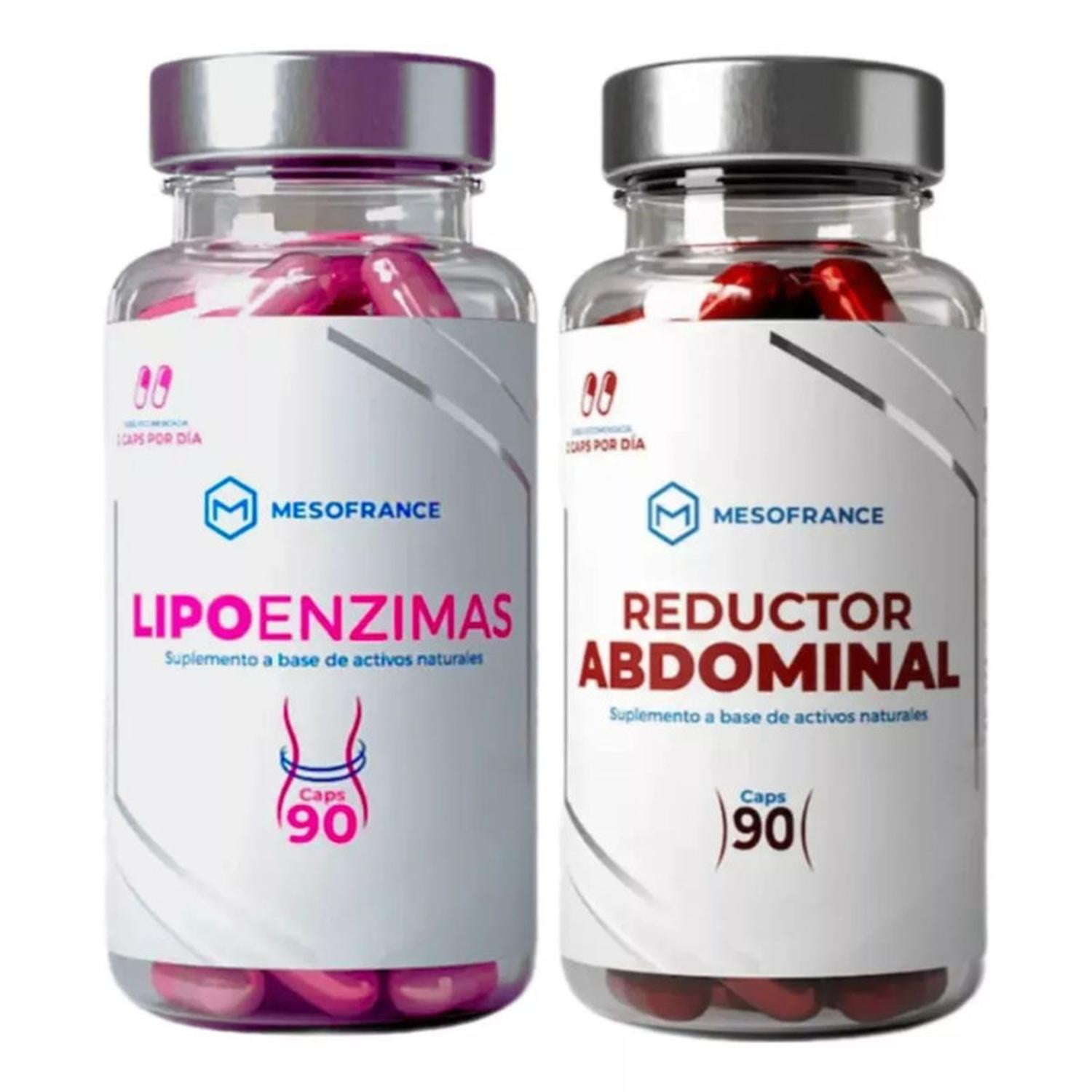 Lipoenzimas + Reductor Abdominal Mesofrance 90 Cápsulas | Walmart en línea