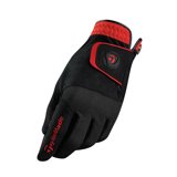 TaylorMade Rain Control Golf Gloves (Black/Red), X-Large - Walmart.com