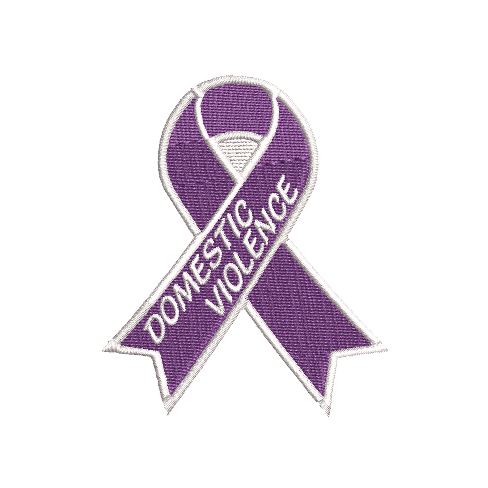 Domestic Violence Embroidered DIY Iron on or Sew-on Decorative Patch ...