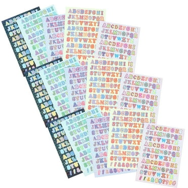 144 Pcs A-Z Letters Alphabet Stickers, Self Adhesive Uppercase and ...