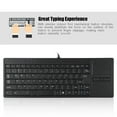 2024 Wired USB Built in Touchpad HUB Port Keyboard 86 Key Mute Ultra ... 2024 Wired USB Built in Touchpad HUB Port Keyboard 86 Key Mute Ultra ...