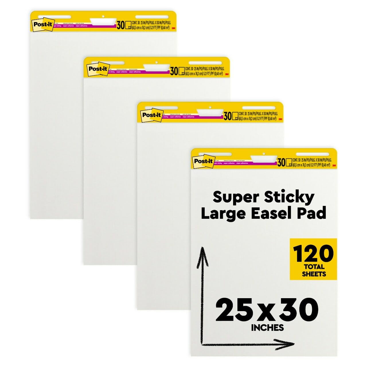 Click here for Post-It Super Sticky Easel Pad  25 In X 30 In  Whi... prices