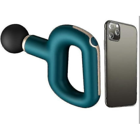 body relaxation fascial gun,neck and back vibration Massage gun（Green ...