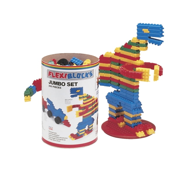 Flexiblocks Manipulative Jumbo Building Set - Walmart.com