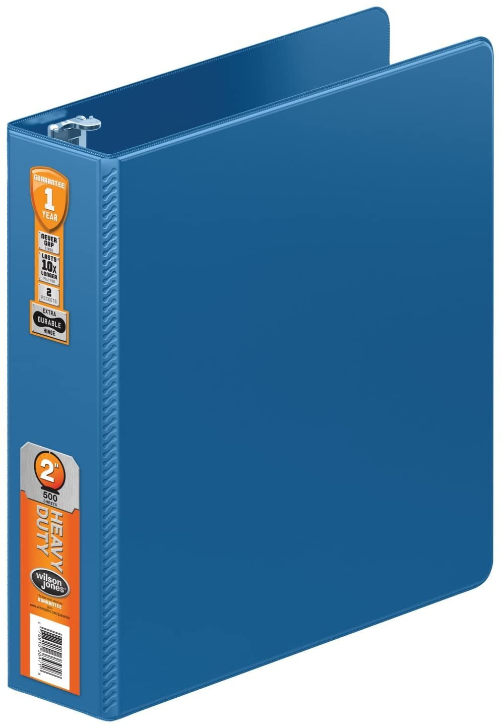 Wilson Jones Heavy Duty Round Ring Binder with Extra Durable Hinge, 2 ...