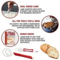 Breadsmart Artisan Bread Making Kit - 5 PC Baking Supplies Set - Lame ...