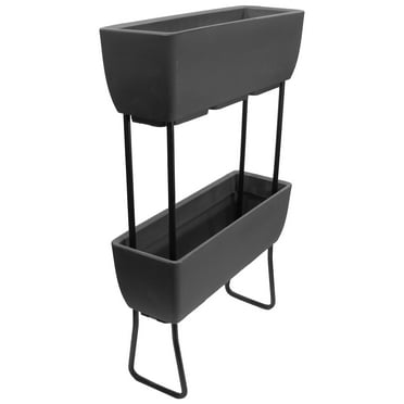 Mayne Fairfield Long Rectangular Outdoor Self-Watering Polyethylene ...