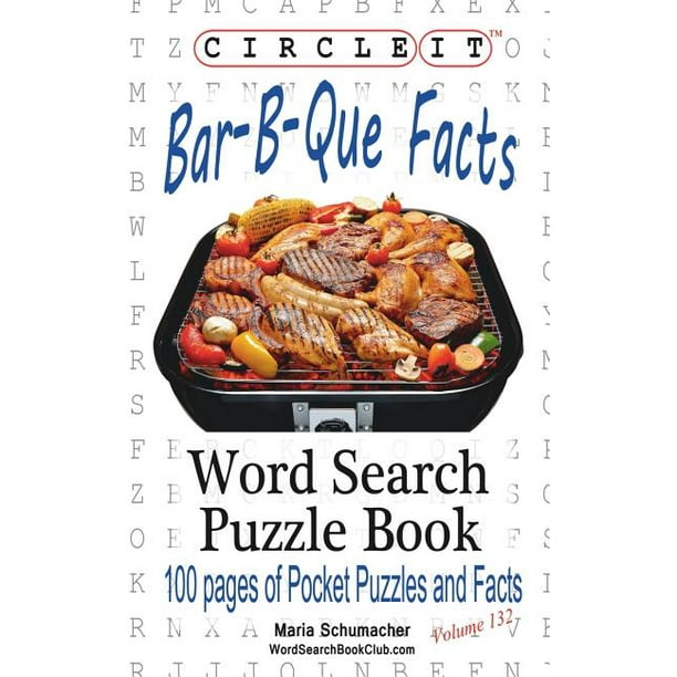 Circle It, Bar-B-Que / Barbecue / Barbeque Facts, Word Search, Puzzle ...