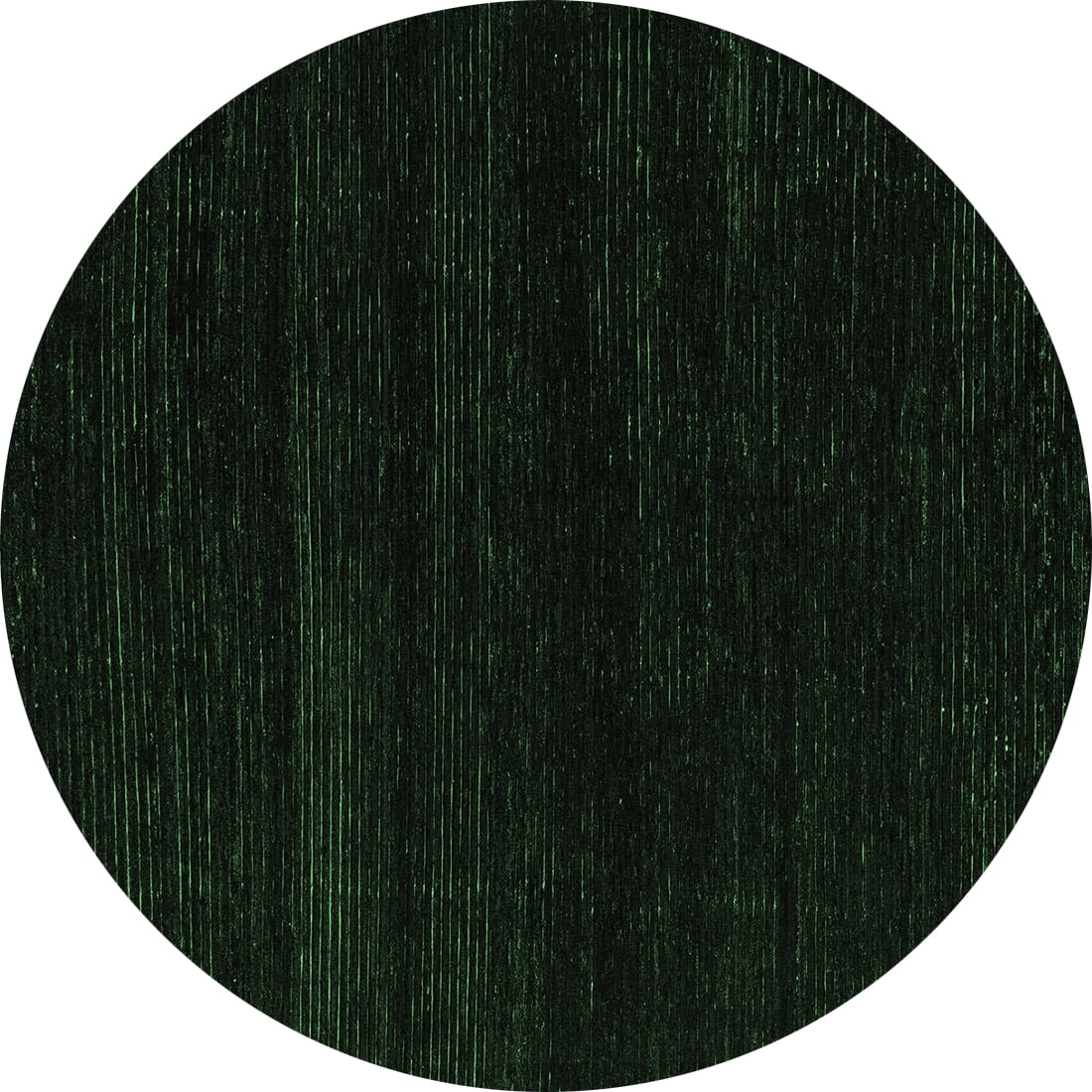 Ahgly Company Indoor Round Abstract Emerald Green Modern Area Rugs, 6 ...