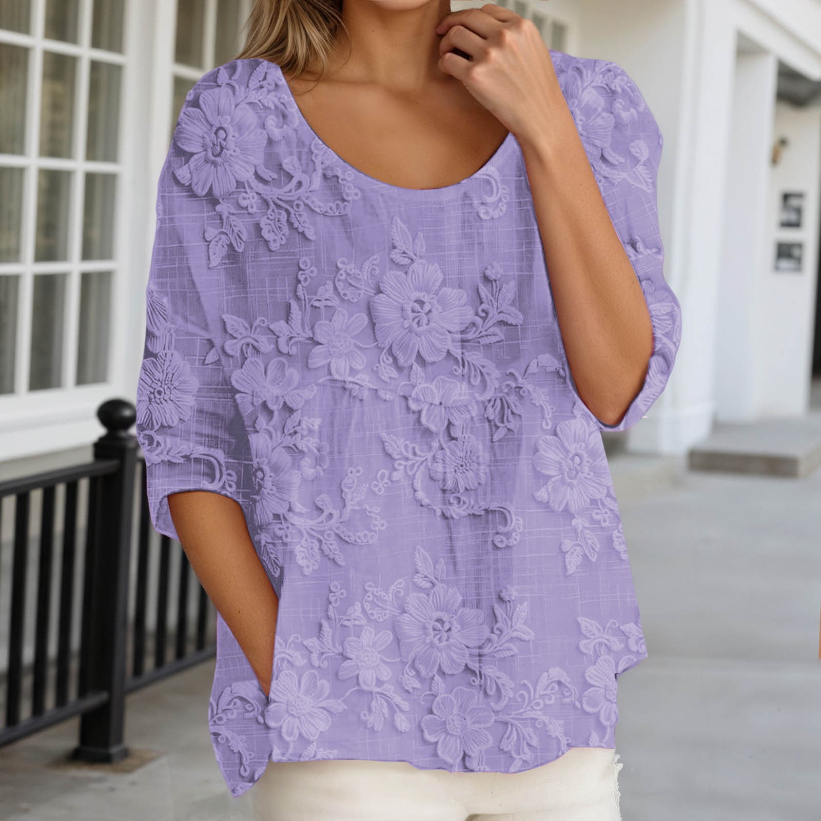 Click here for Xiaowwww Womens Casual Boho Floral Print T-Shirt L... prices