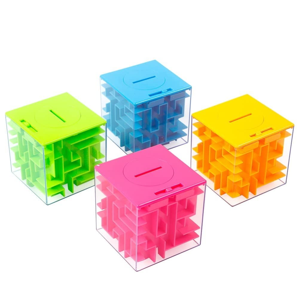 Money Maze Puzzle Box, Square Inverted Bead Maze, Fun Maze Puzzle Games ...