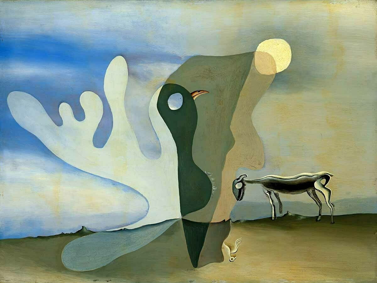 Salvador Dali - The Ram - Canvas OR Print Wall Art - Walmart.com