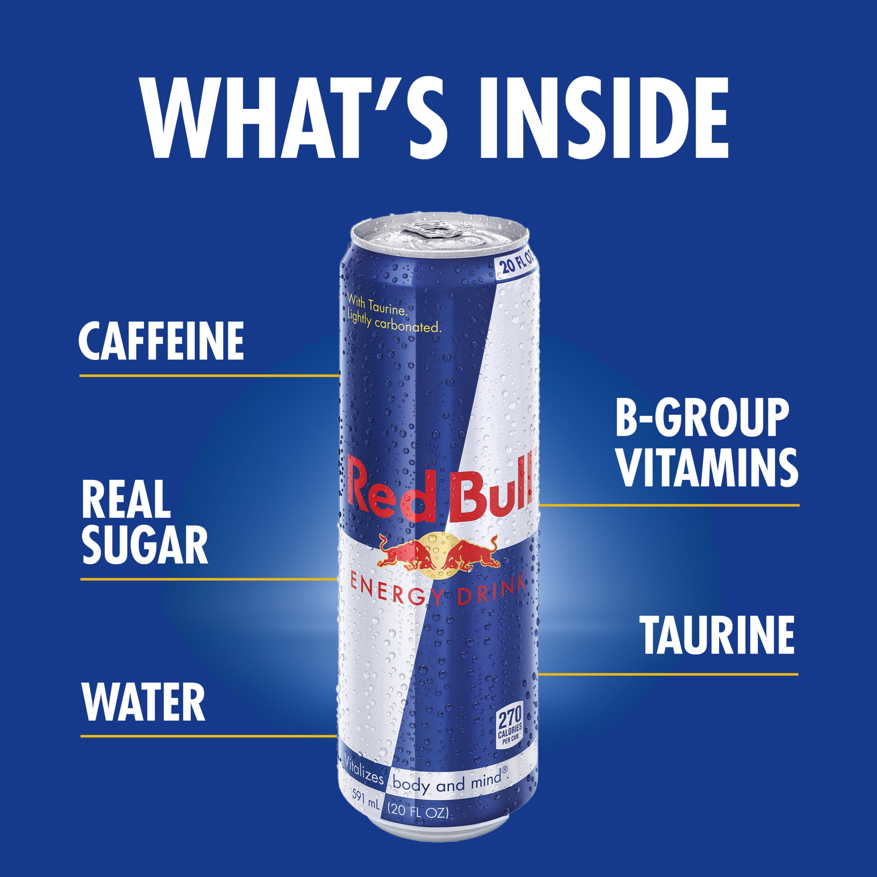 Red Bull Nutrition Facts 20 Oz