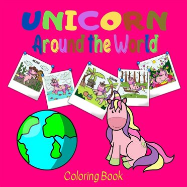 Unicorn Coloring Book for Kids Age 4-8 : A children's coloring book and ...
