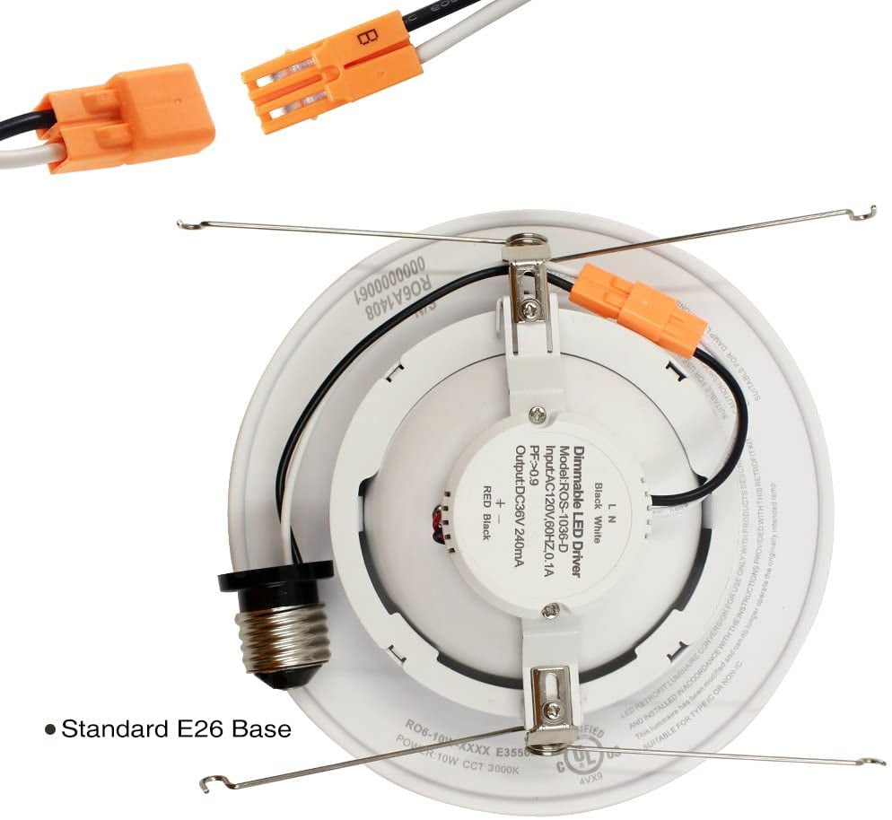 Buy Sun & Star 5/6 Inch Gimbal LED Retrofit Downlight, 10W (75W Eqv ...