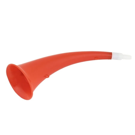 Kids Plastic White Head Mouth Blow Design Horn Toy Red for Game ...