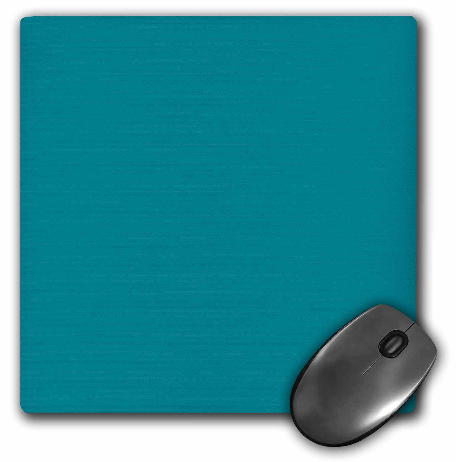 3dRose Plain teal blue - simple modern contemporary solid one single ...