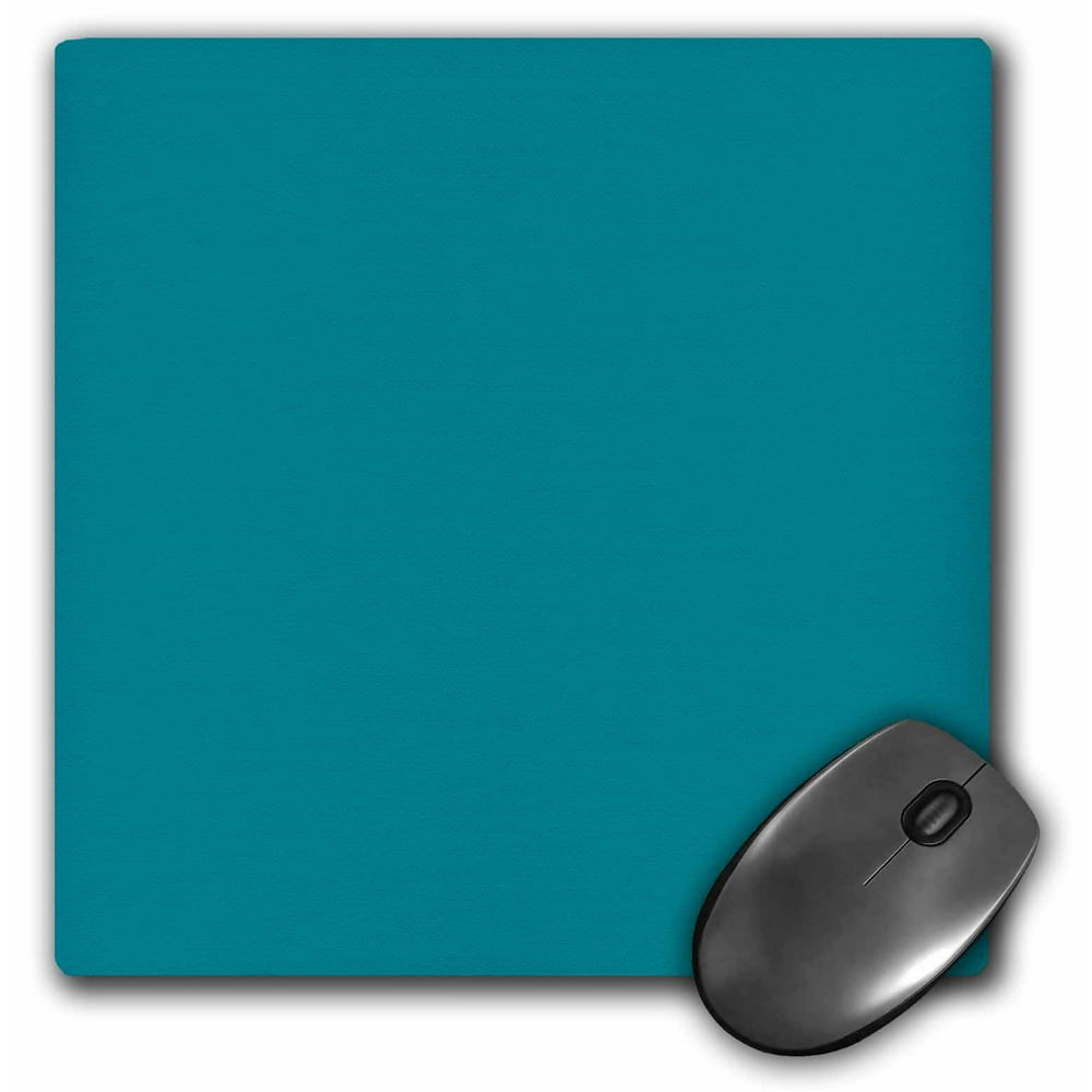 3dRose Plain teal blue - simple modern contemporary solid one single ...