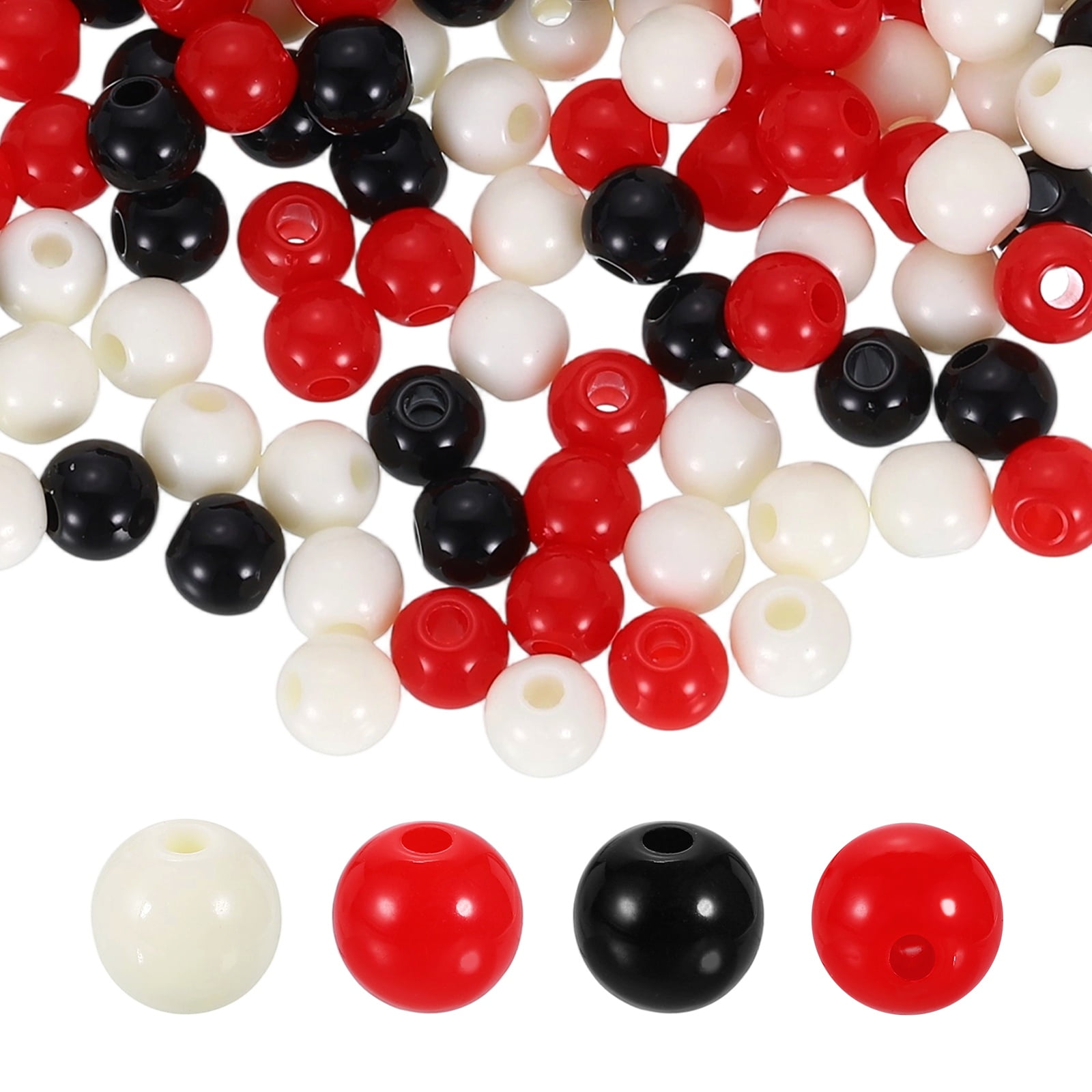 Click here for Uxcell 200pcs Light Brown Acrylic Round Beads 6mm... prices