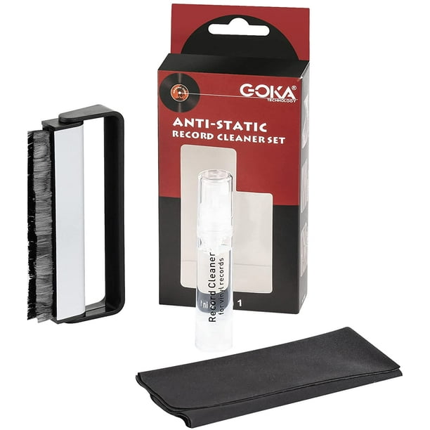 Vinyl Record Cleaner, Complete 3-in-1 Record Cleaning Kit with Carbon ...